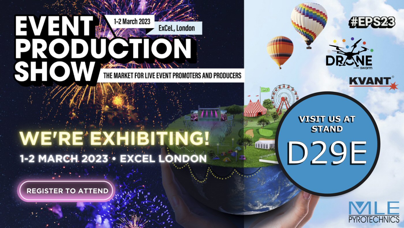 2023 Event Production Show at ExCel, London - MLE Pyrotechnics